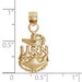 New 14k Gold U.S. Navy Anchor Pendant - Etsy