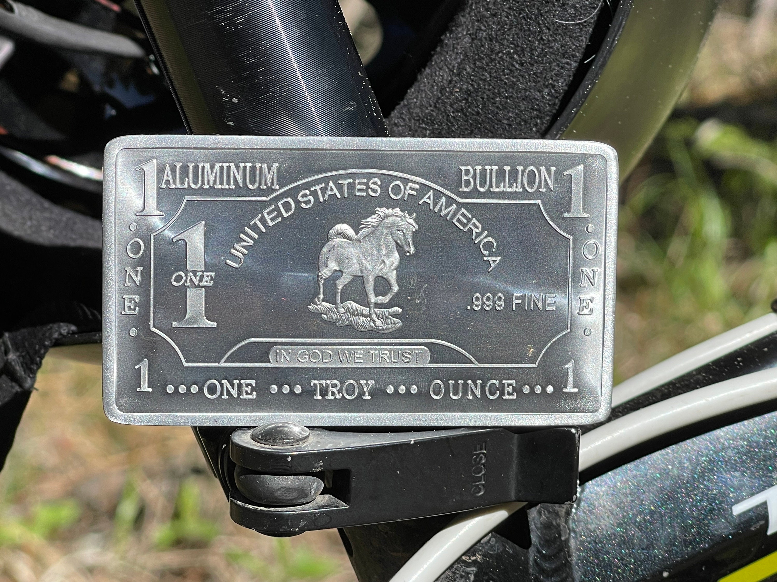 1 Oz Aluminium Bar American Wild Horse CMC Mint 1 Ounce - Etsy