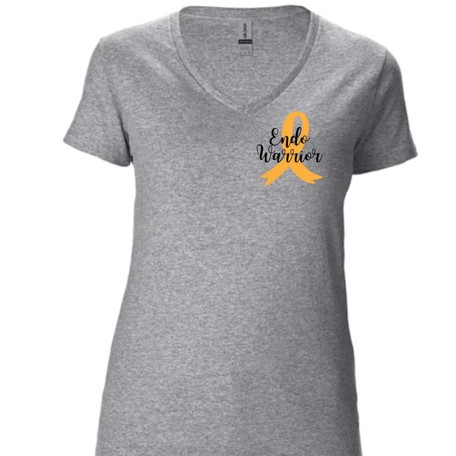 V Neck Endo Warrior T Shirt, Endometriosis Awareness Month Shirt, Gift ...