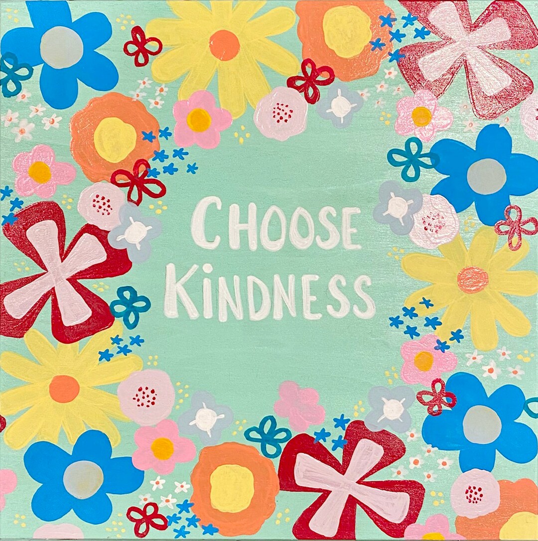 Choose Kindness Sticker - Etsy