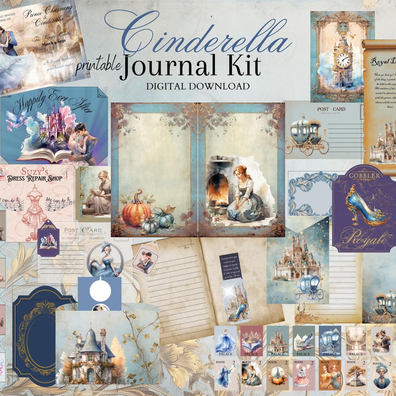 Cinderella Printable - Etsy