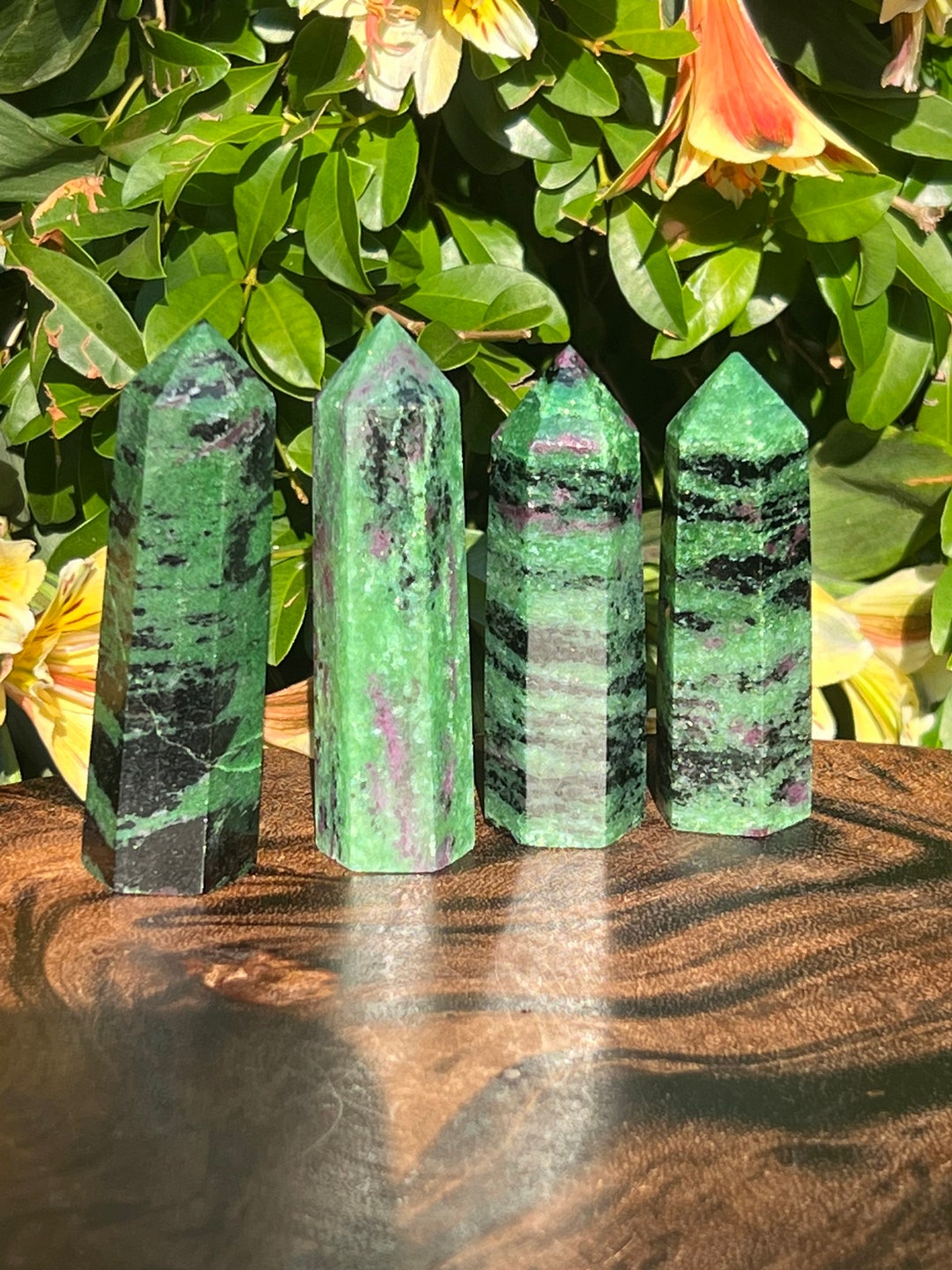 Ruby Zoisite Tower - Etsy