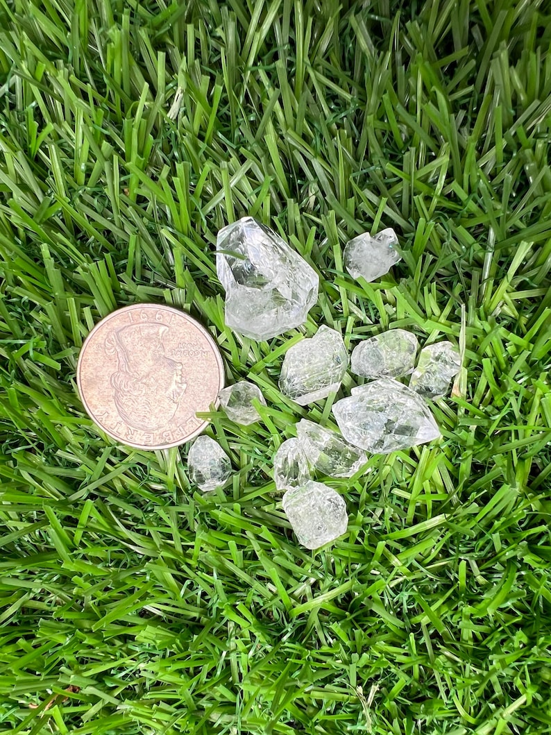 Double-terminated Diamond Quartz - Etsy