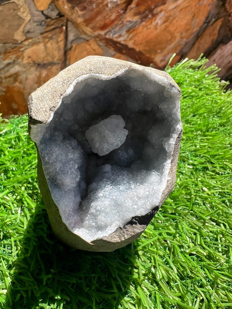 Apophyllite With Calcite Crystal Cut Base – India Zeolite Specimen - Etsy