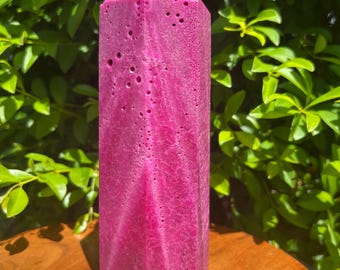 Uv Reactive Honeycomb Ruby Tower - Etsy