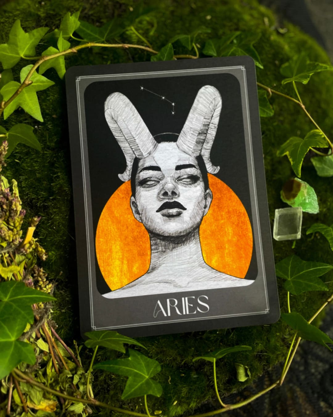 Aries Zodiac Print, Aries Art Print, Aries Zodiac Art, Zodiac Goddess, Star Sign Print, Art ...