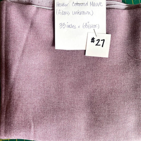 Mauve Fabric - Etsy
