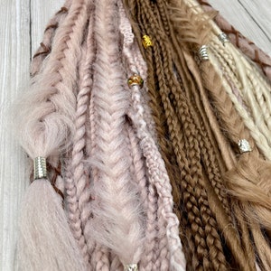 Dreads/synthetic Dreads/de Dreads/dread Extensions/boho Hair/accent ...