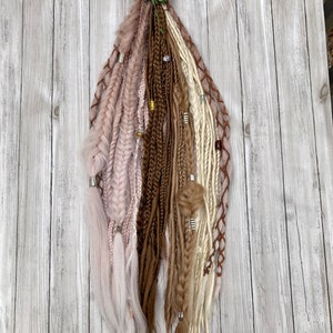 Dreads/synthetic Dreads/de Dreads/dread Extensions/boho Hair/accent ...