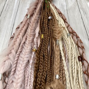 Dreads/synthetic Dreads/de Dreads/dread Extensions/boho Hair/accent ...