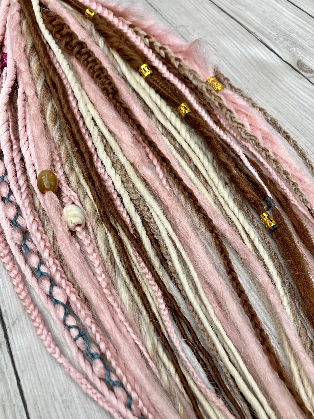 Dreads/synthetic Dreads/de Dreads/dread Extensions/boho Hair/accent ...