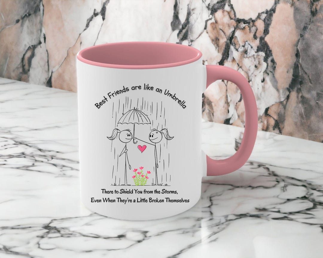 Personalized Besties Mug, Best Friend Gift, Custom Best Friend Mug ...