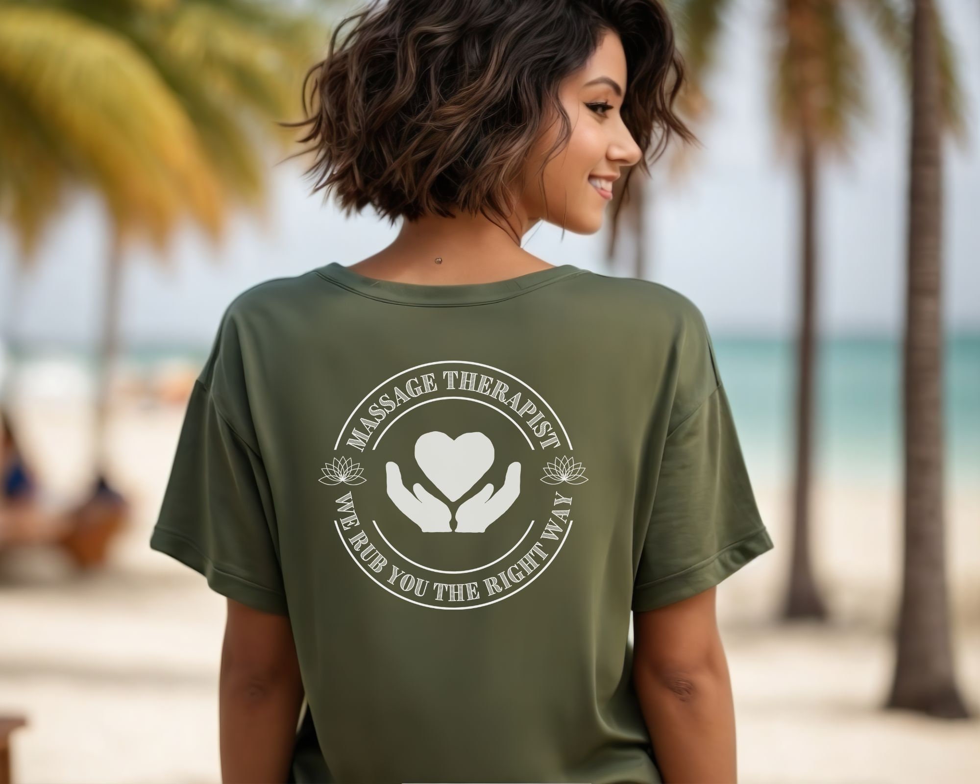 LMT T-shirt, We Rub You the Right Way LMT Shirt, LMT Graduation Gift ...