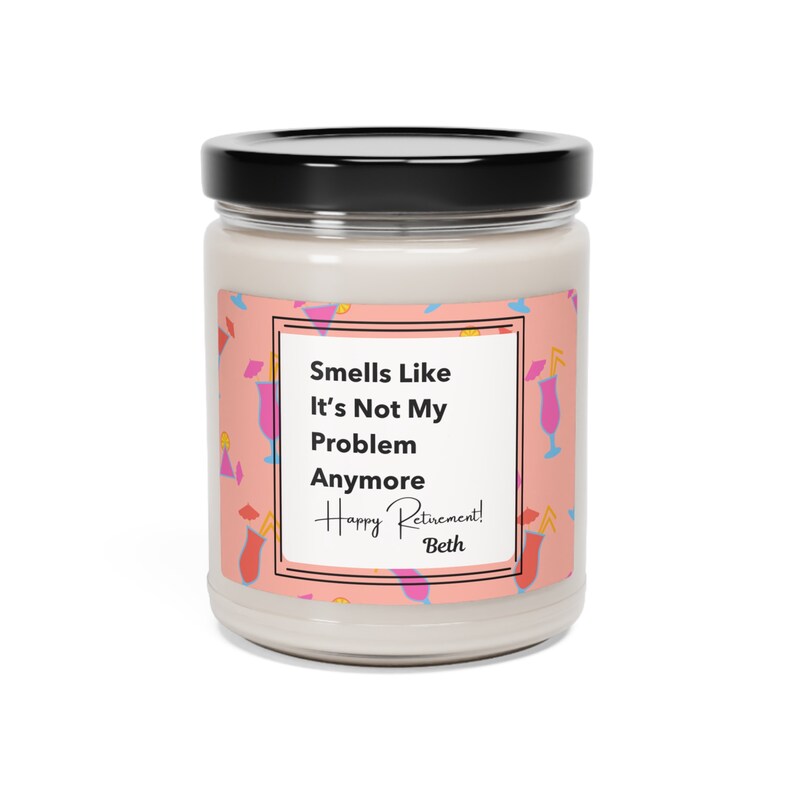 Custom Smells Like It's Not My Problem Anymore, Funny Retirement Gift ...