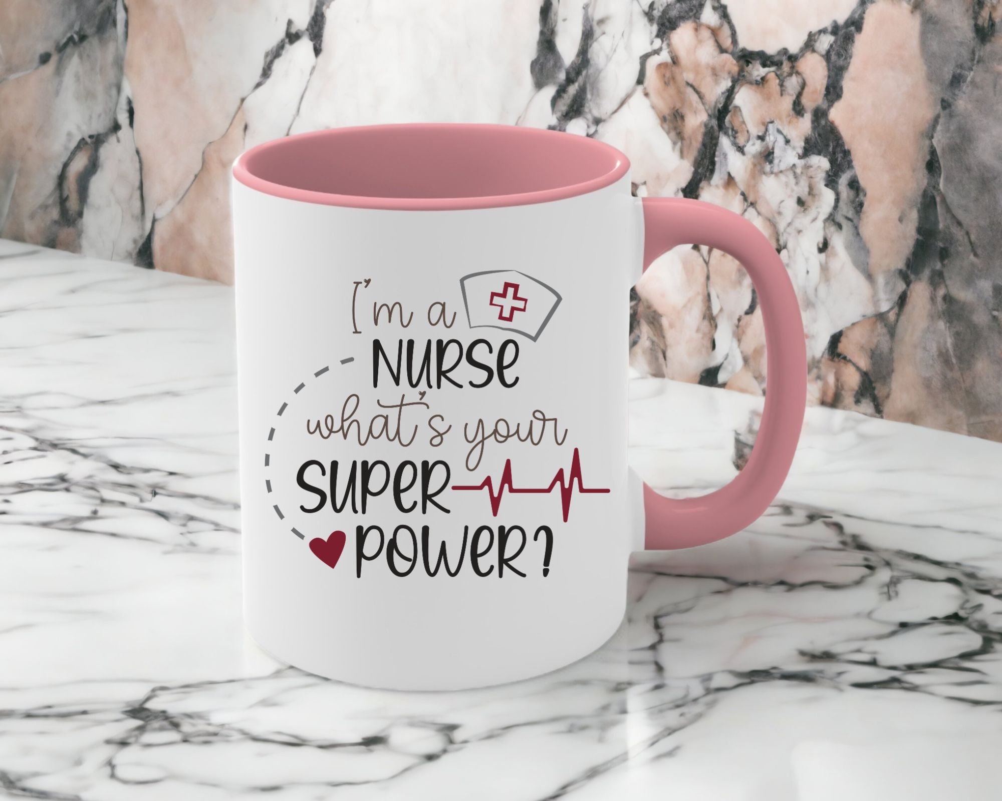 Nurse Super Power Mug, Nurse Gift Idea, Nurse Mug Gift, Nurse Life Mug ...