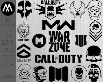 Call of Duty Svg | Etsy