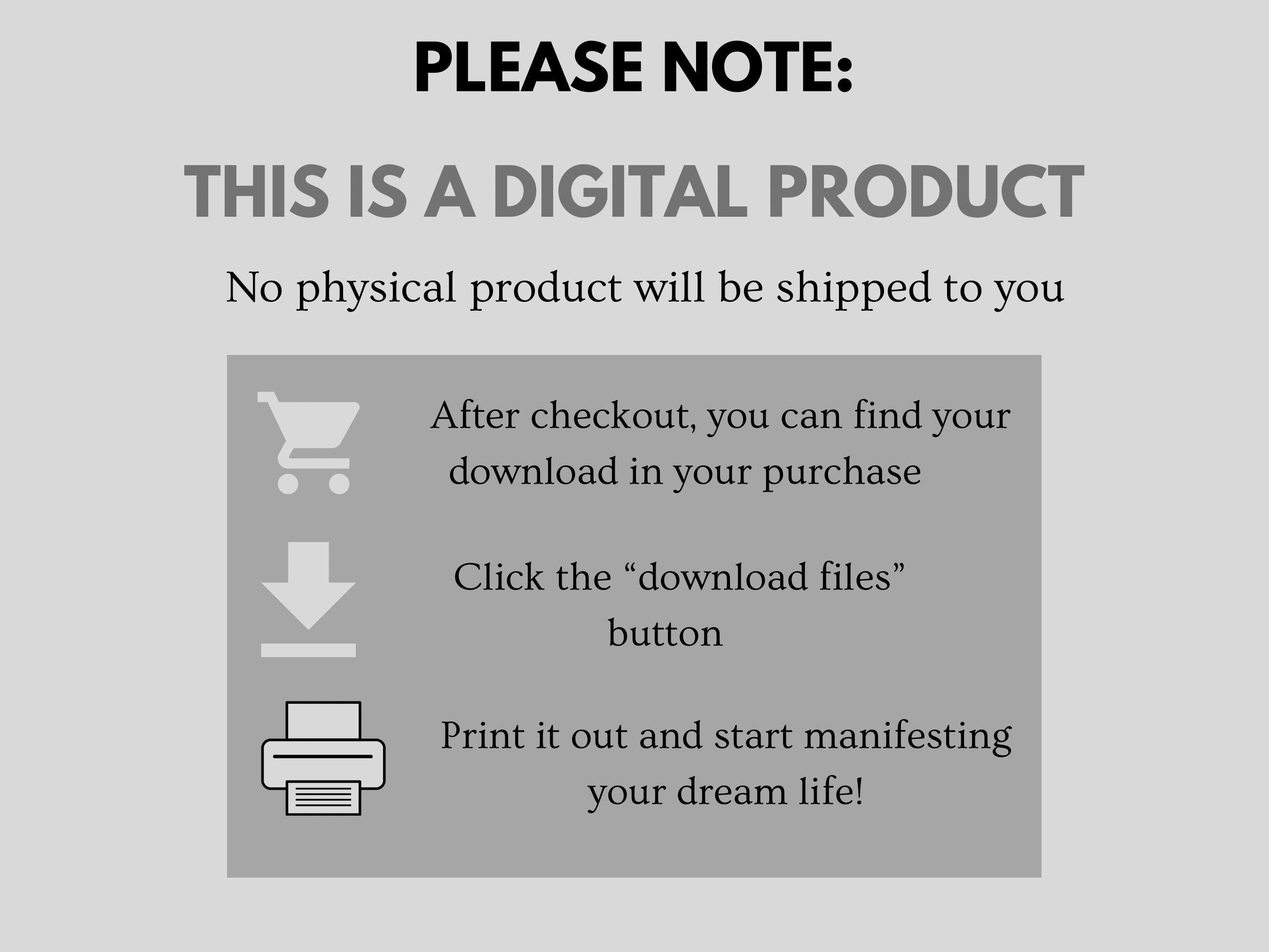 Printable Digital Planner | Daily, Weekly, Monthly and Yearly Planner ...