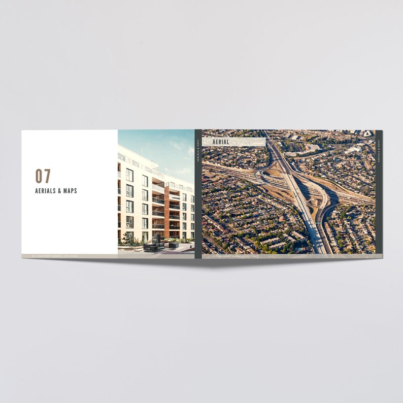 Commercial Real Estate Offering Memorandum | 20+ Page Canva Template ...