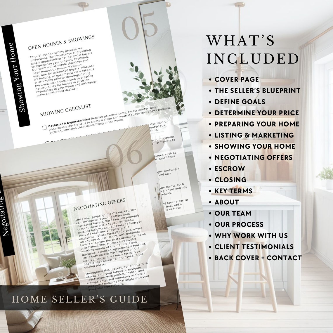 Real Estate Home Buyer Home Seller Guide Bundle Listing Presentation ...