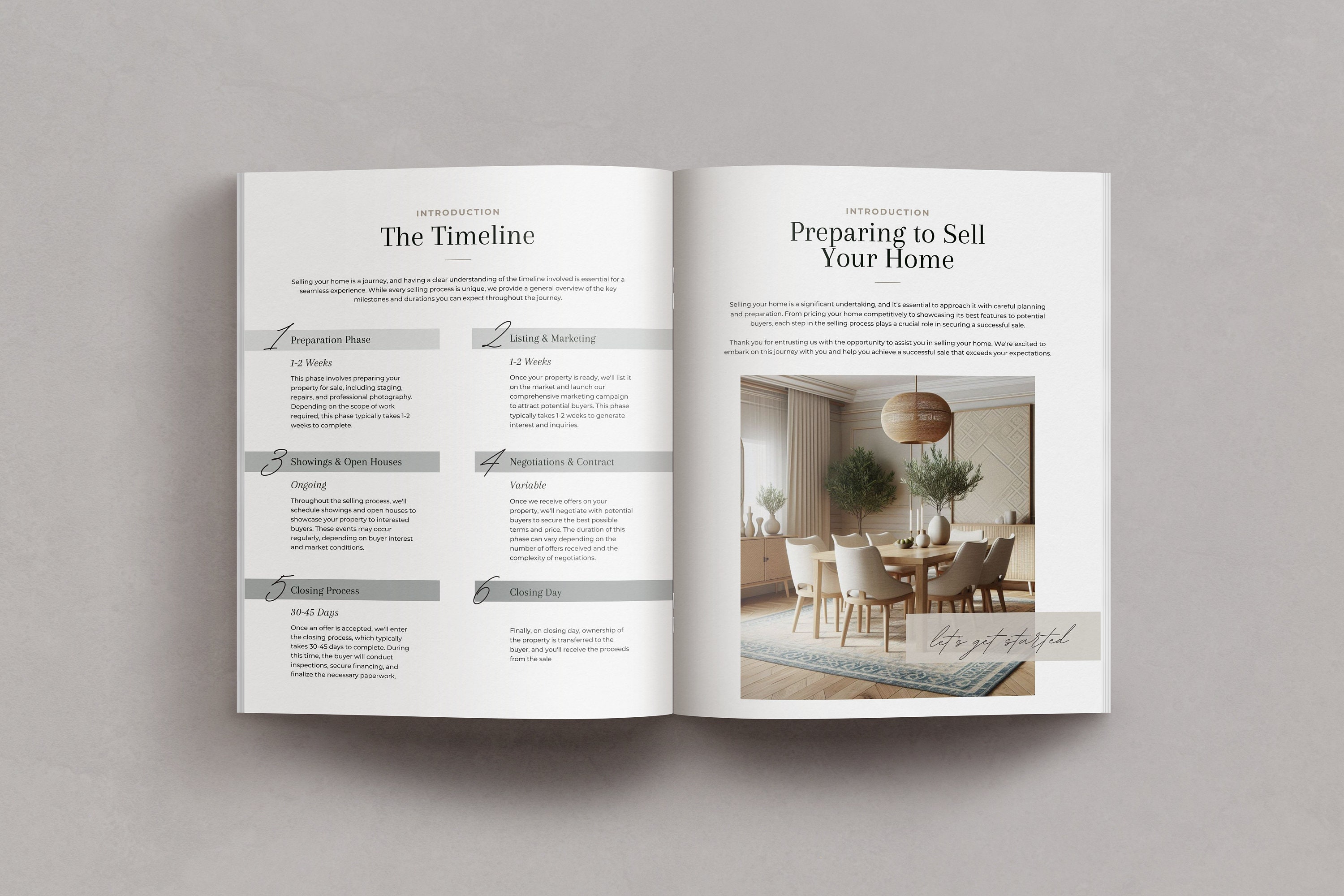 Home Sellers Guide Brochure Real Estate Listing Presentation Listing ...