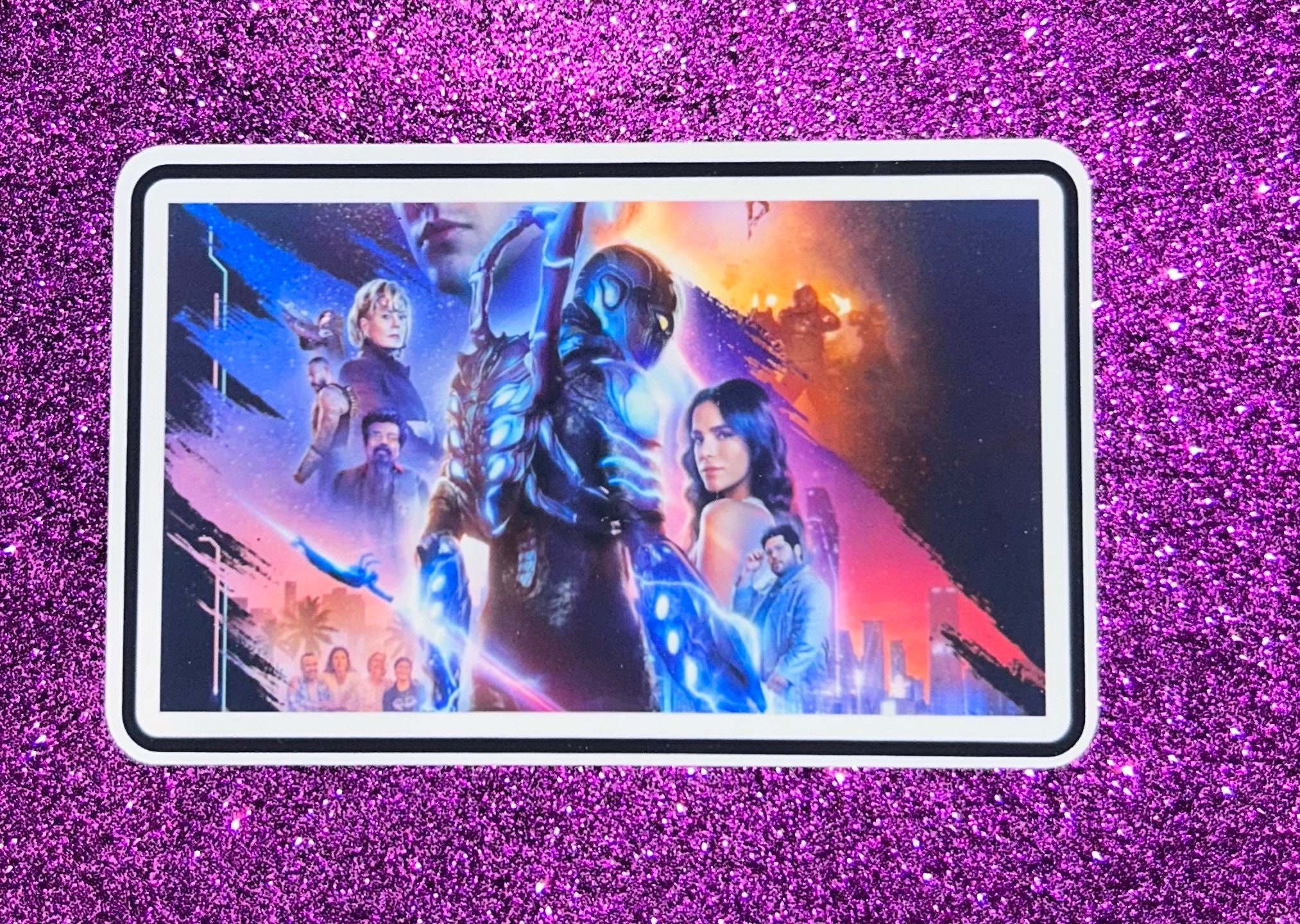 Blue Beetle Stickers - Etsy