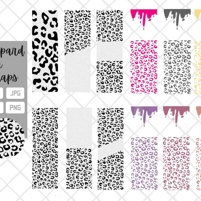 Cheetah Print Stencil - Etsy