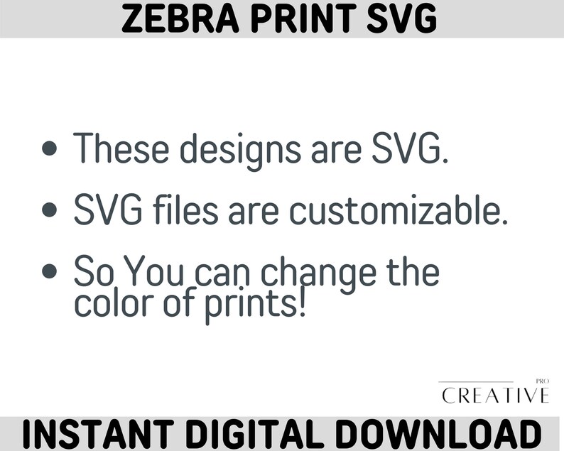 Zebra Print Svg Bundle Cheetah Print Svg Tiger Print Svg - Etsy
