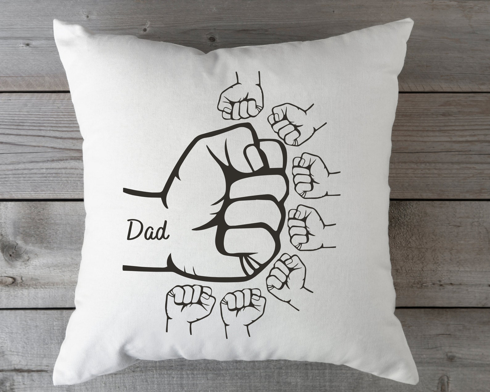 Personalized Father's Day Fist Bump Set Father's Day | Etsy