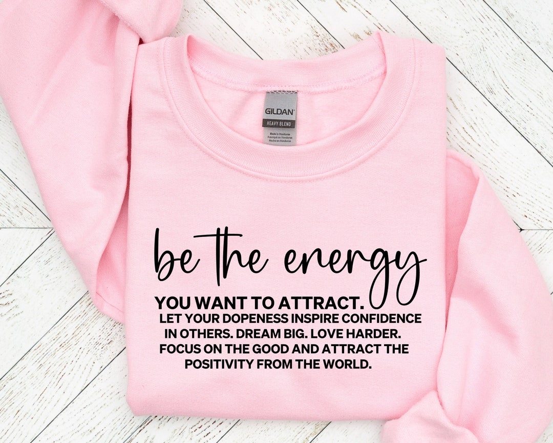 Be the Energy Svg, Positive Quote Svg, Self Love Svg, Motivation ...