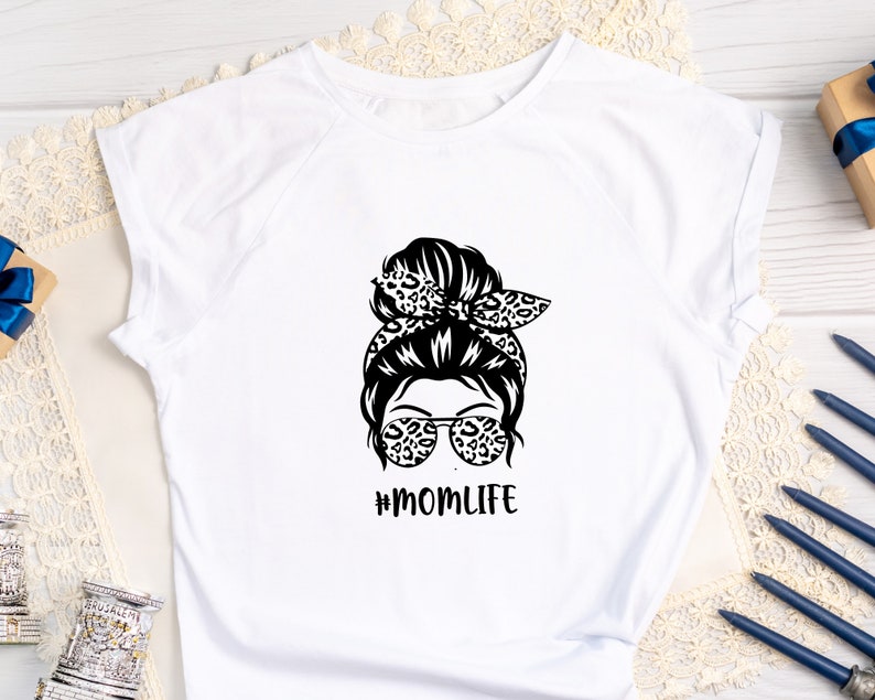 Mom Life Dad Life Kid Life, Messy Bun Svg Bundle, Momlife Svg, Mom Life ...