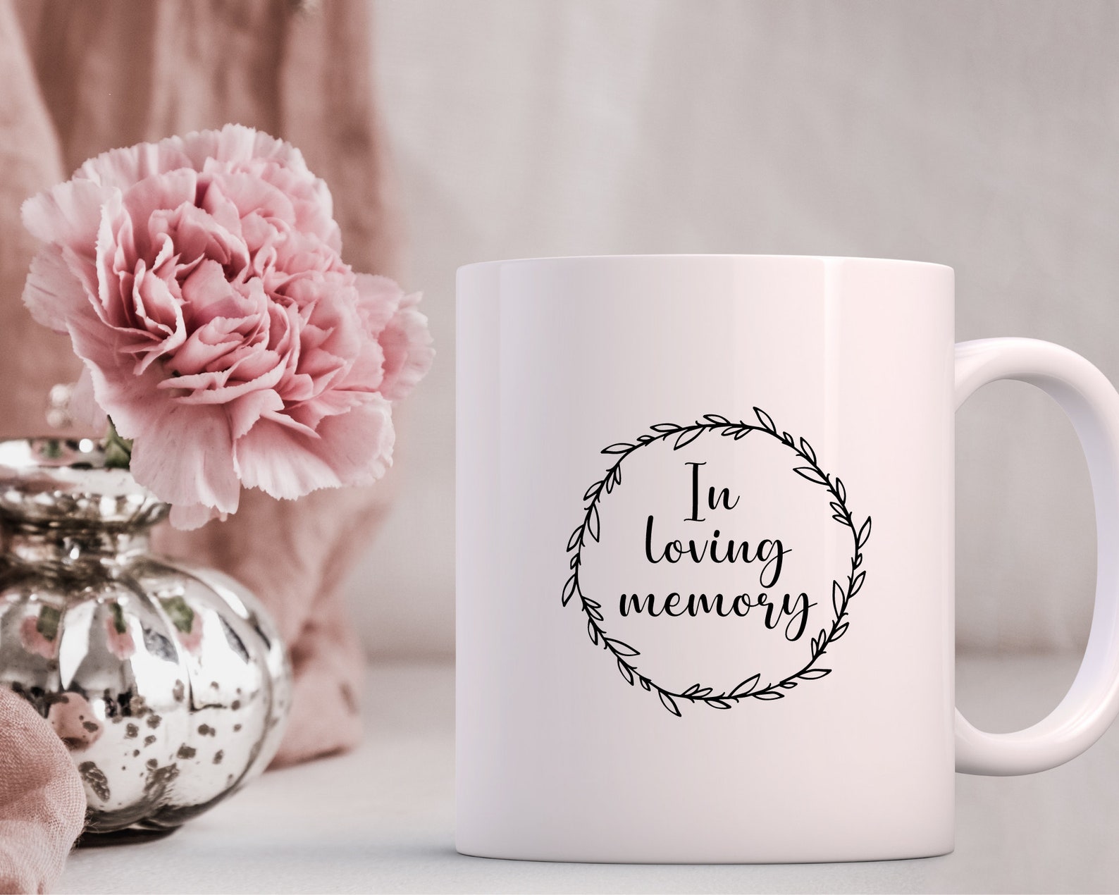 Memorial Funeral "in Loving Memory" Quote Designs Svg, Memorial Bundle ...