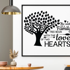 Our Roots Run Deep Shirt Design SVG - Family Reunion Tree SVG Custom ...