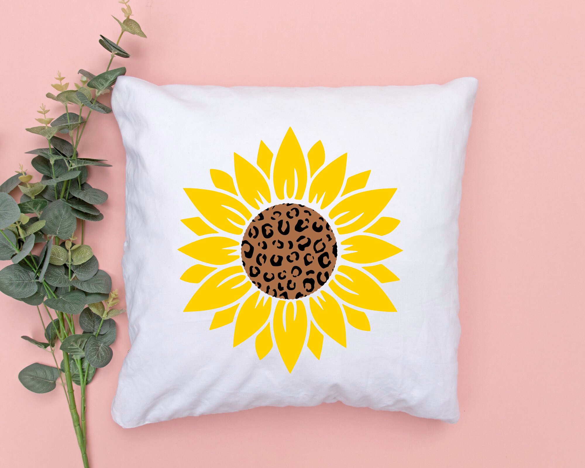 Sunflower SVG Bundle Sunflower SVG Flower Svg Monogram Svg - Etsy