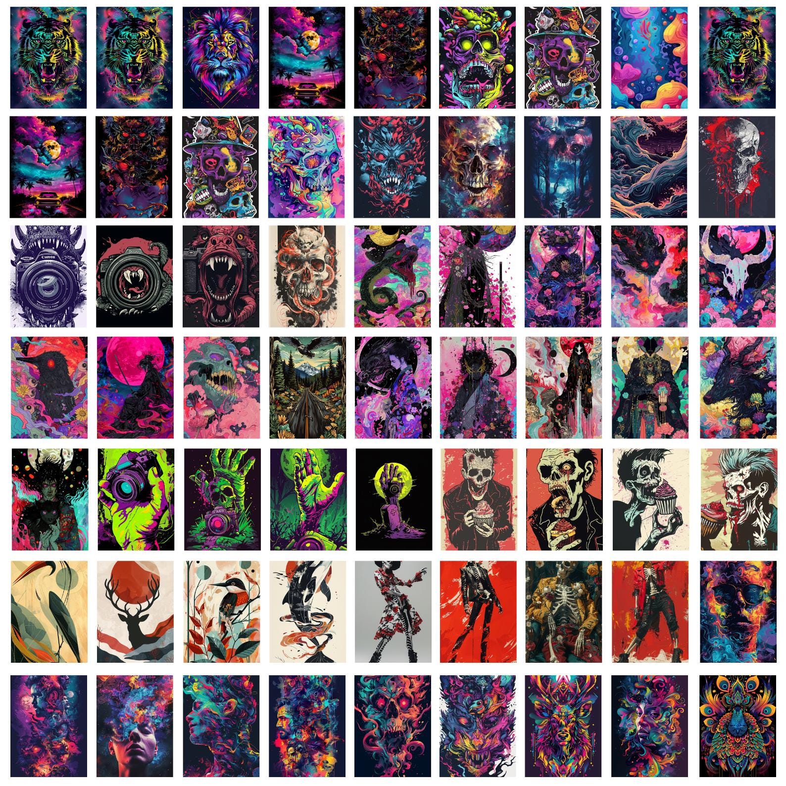 600 T Shirt Designs Bundle, Unique T Shirts Png, T-shirts for Men ...