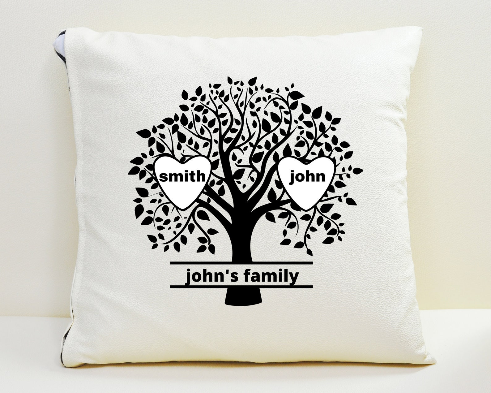 Family Tree Svg 2 Members Family Reunion Svg Custom Family - Etsy