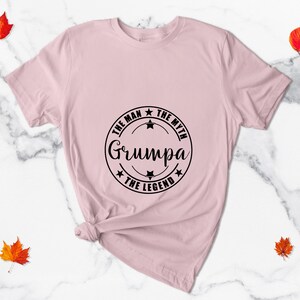 Grumpa Svg, Grumpa the Man the Myth the Legend Svg, Grandpa Svg, Dad ...