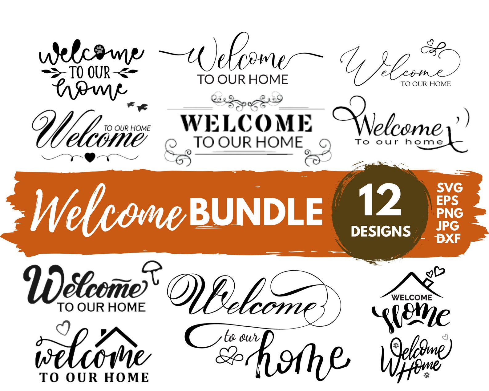 Welcome SVG, Welcome Svg Bundle, Welcome Sign Svg, Welcome SVG File - Etsy