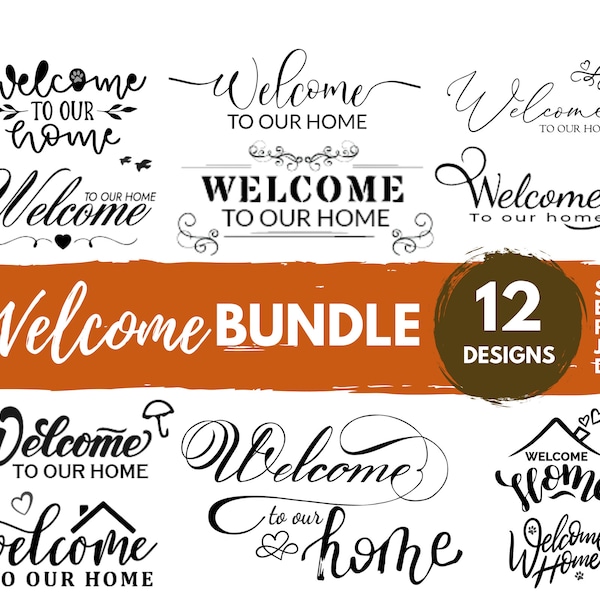 Welcome Svg - Etsy