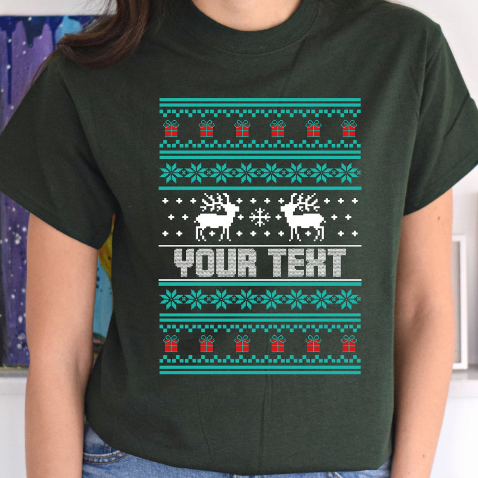 Ugly Sweater SVG Bundle, Christmas Ugly Sweater Templates, Ugly Sweater ...