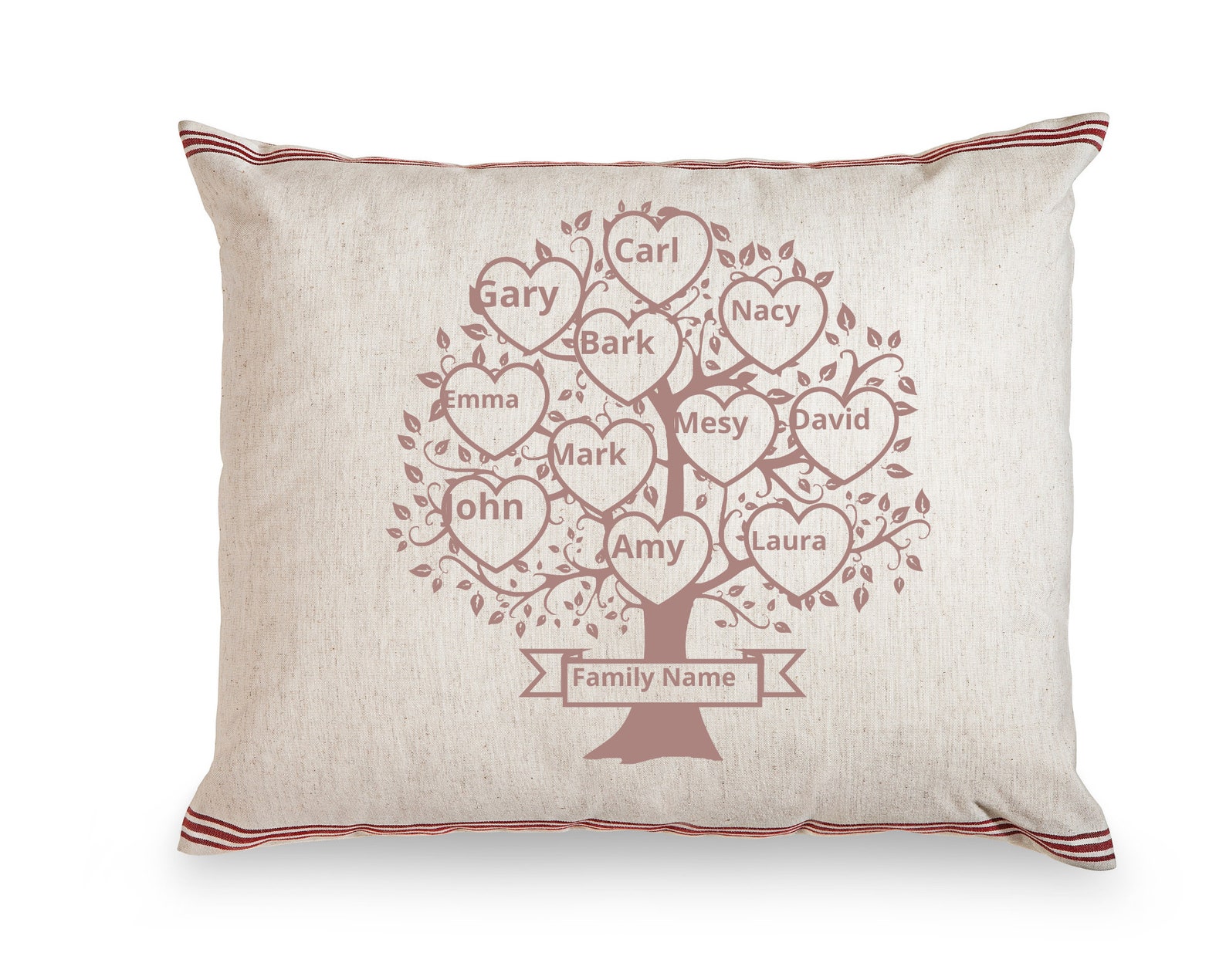 Family Tree 11 Member Svg, Family Reunion Svg, Family Heart Tree Svg ...
