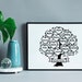 Family Tree Svg 13 Members, Family Heart Tree Svg, Family Reunion Svg ...