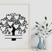 Family Tree Svg 9 Members, Tree of Life Svg, Family Reunion Svg, Family ...