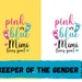 Pink or Blue Mimi Love You Svg, Pink or Blue Mommy Yous SVG, Gender ...