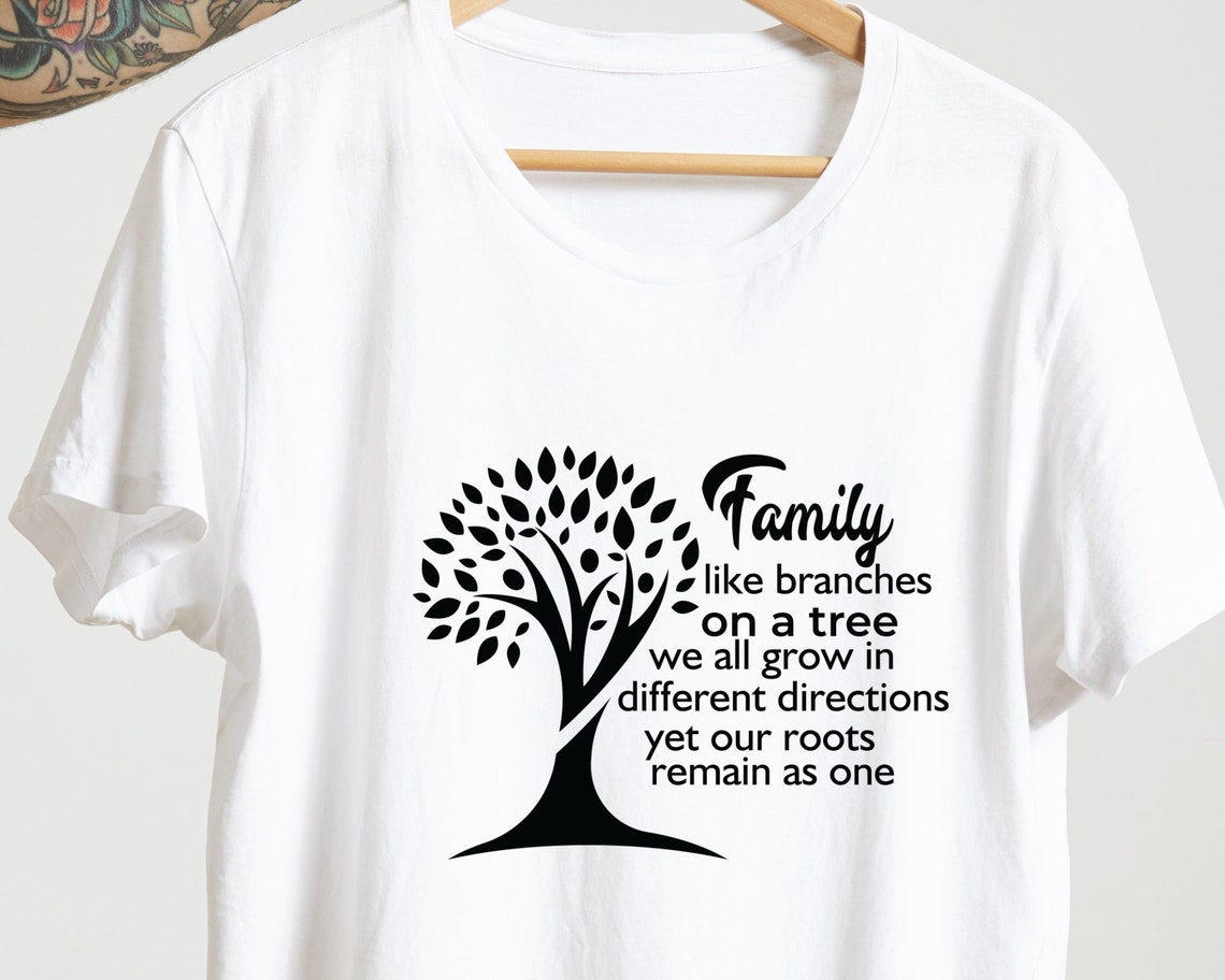 Our Roots Run Deep Shirt Design SVG - Family Reunion Tree SVG Custom ...