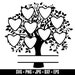 Family Tree Svg 9 Members, Tree of Life Svg, Family Reunion Svg, Family ...