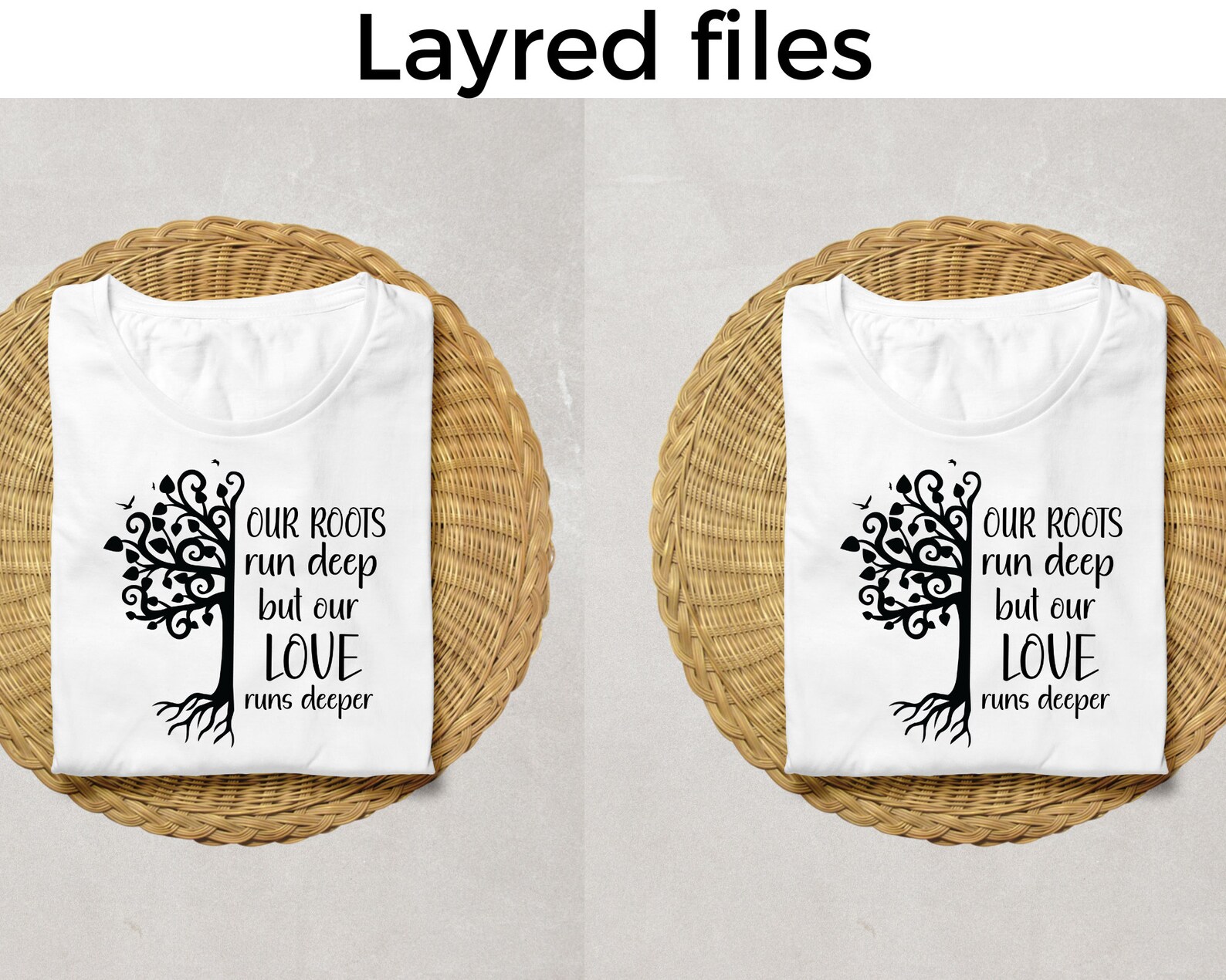 Our Roots Run Deep Shirt Design SVG Family Reunion Tree SVG - Etsy