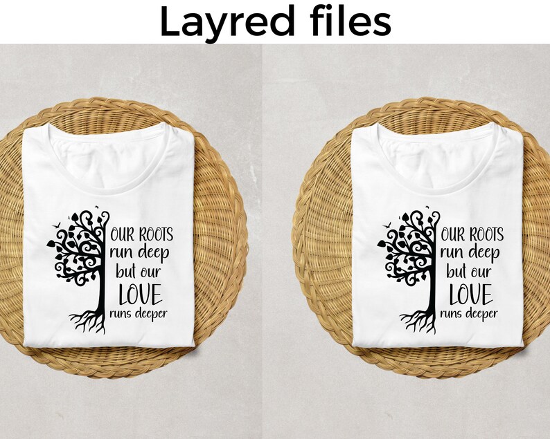 Our Roots Run Deep Shirt Design SVG Family Reunion Tree SVG - Etsy