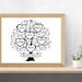 Family Tree 6 Members Svg, Family Heart Tree Svg, Family Reunion Svg ...