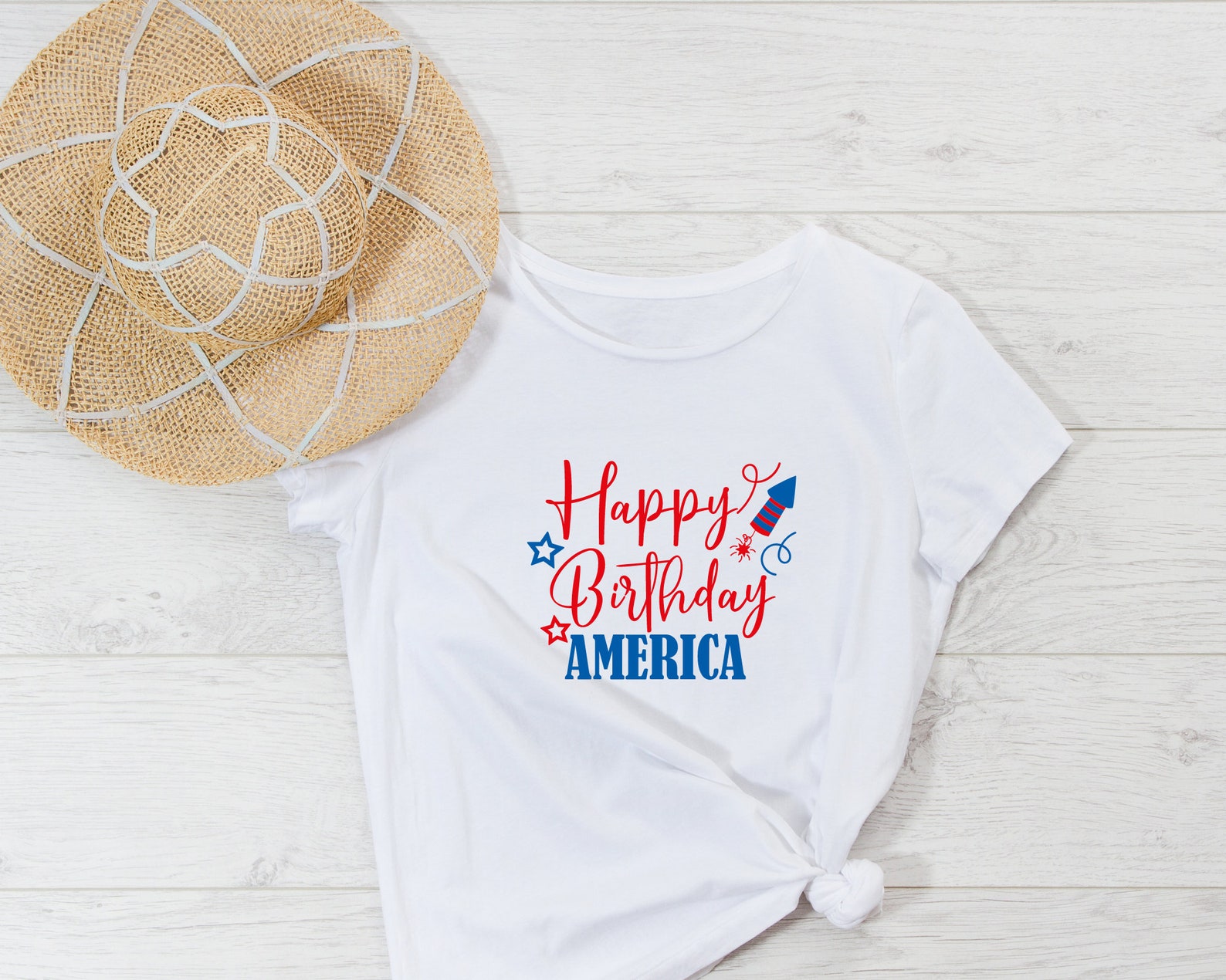 Happy Birthday America Svg 4th of July SVG Fourth of July - Etsy