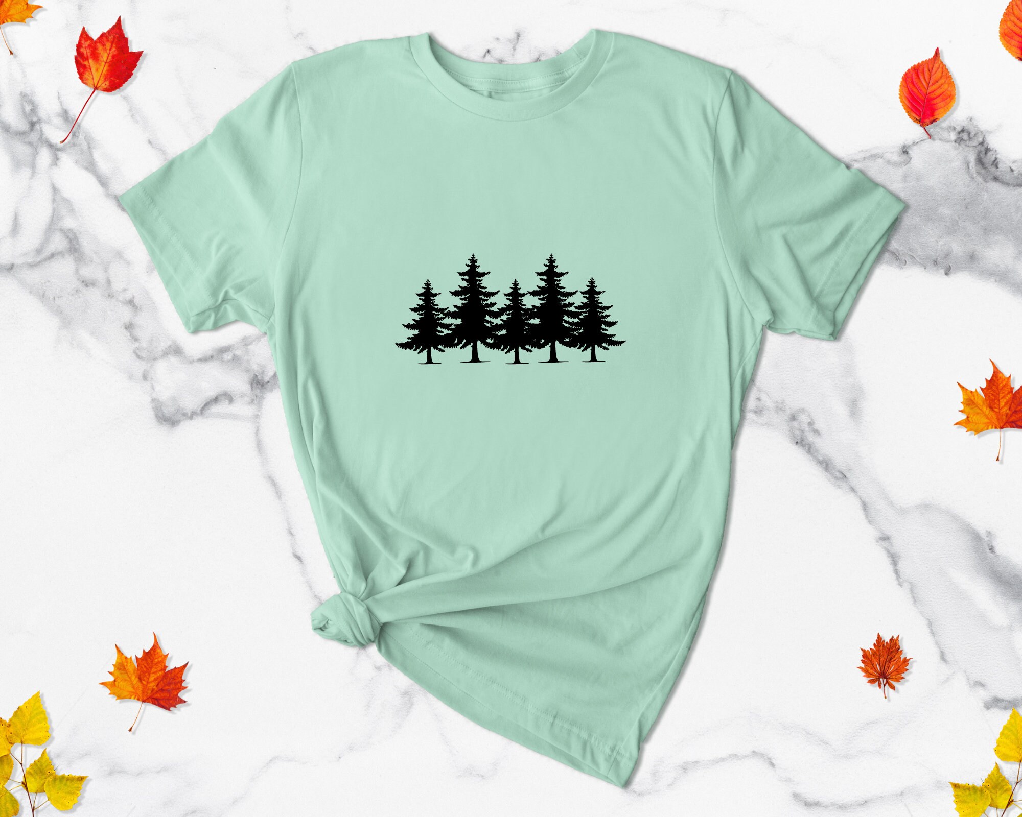 Forest Svg Pine Tree Border Svg Pine Tree Tree Line Svg - Etsy